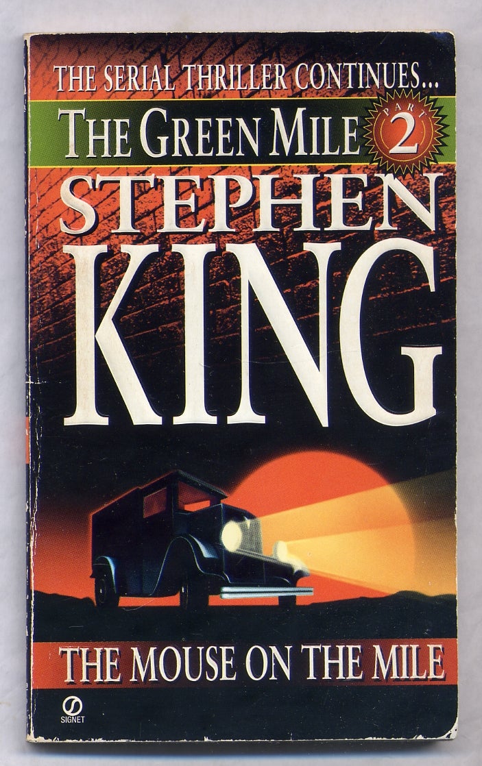 The Green Mile Book Two: The Mouse on the Mile by KING, Stephen: Near ...