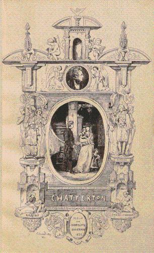 CHATTERTON, drame. by VIGNY (Alfred de).: (1835) | LIBRAIRIE ÉRIC CASTÉRAN
