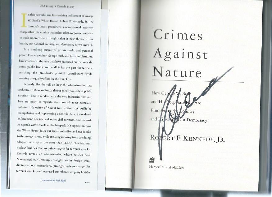 CRIMES AGAINST NATURE : How George W. Bush and His Corporate Pals Are ...
