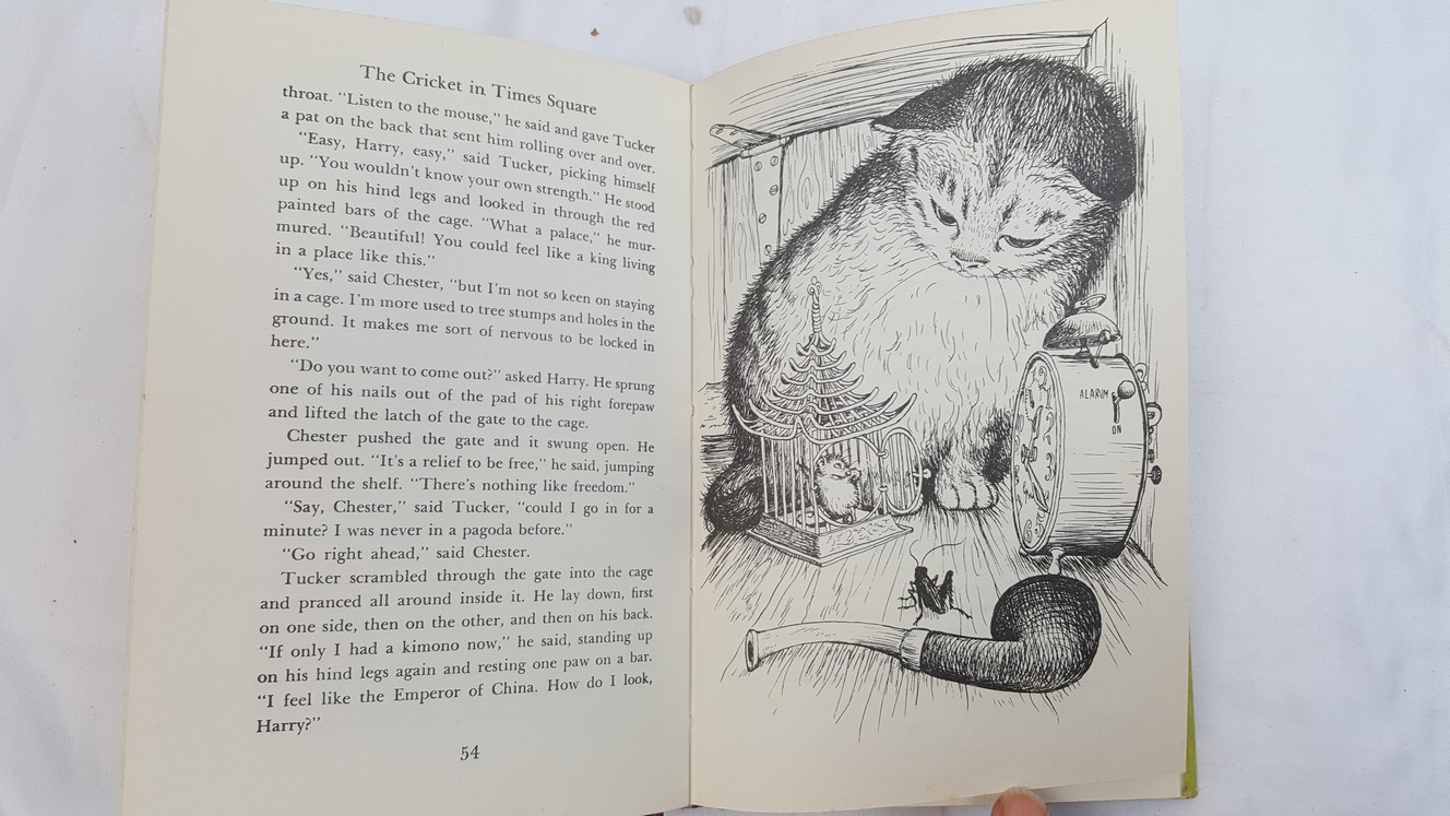 The Cricket in Times Square von Selden, George illustrated by Garth ...