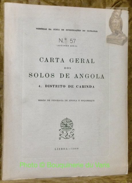 Carta geral dos solos de Angola. 4. Distrito de Cabinda. Memorias da ...