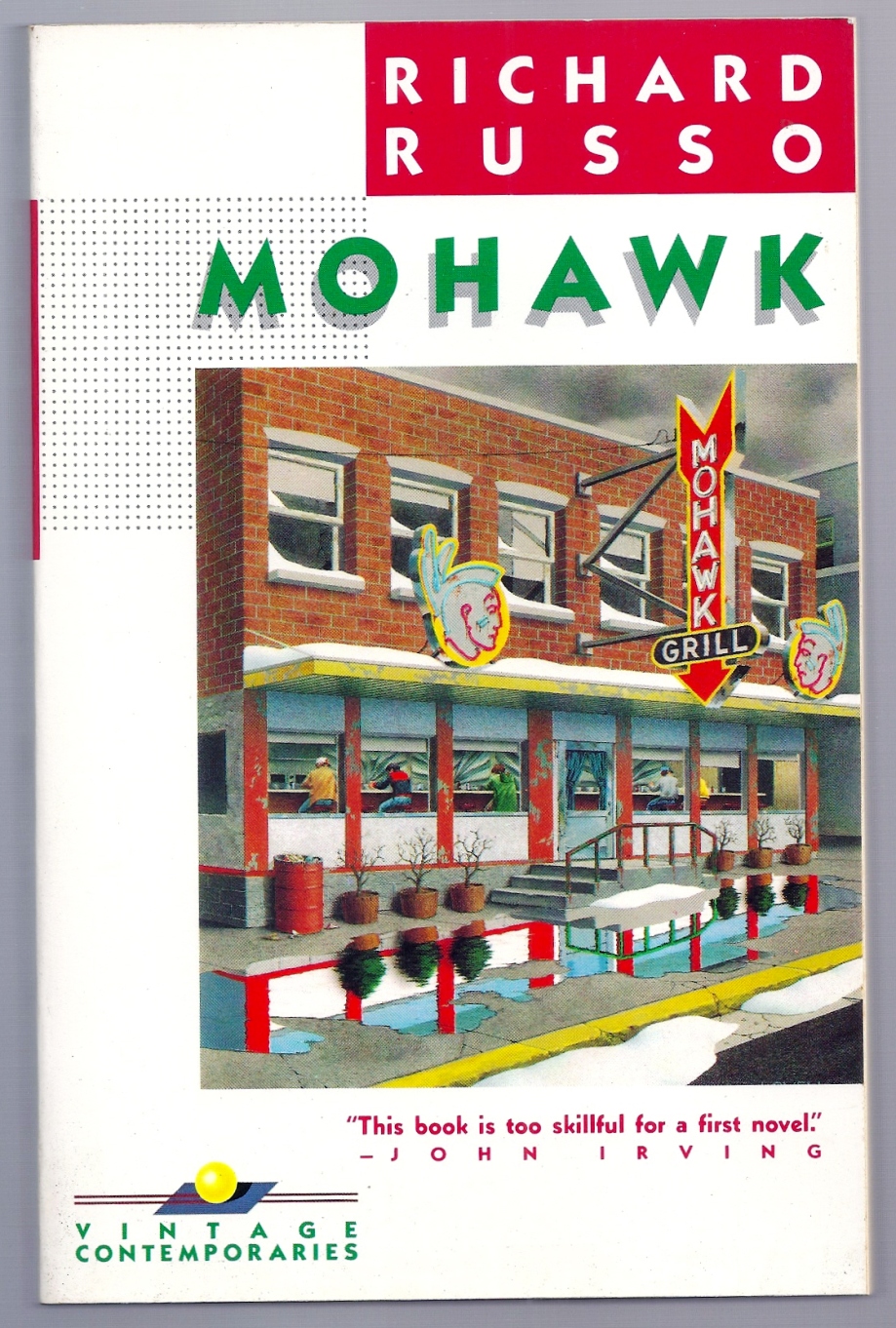 MOHAWK by RUSSO, Richard: Softcover (1986) First Edition. | Charles ...