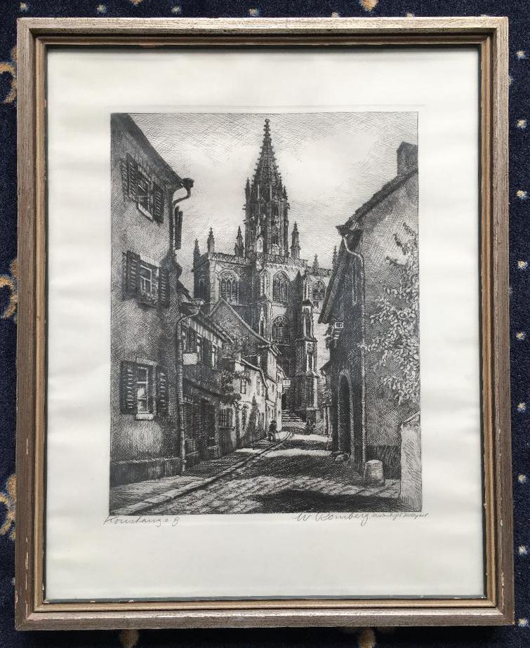 Konstanz : Blick durch die Gerichtsgasse auf das Münster. by Konstanz ...