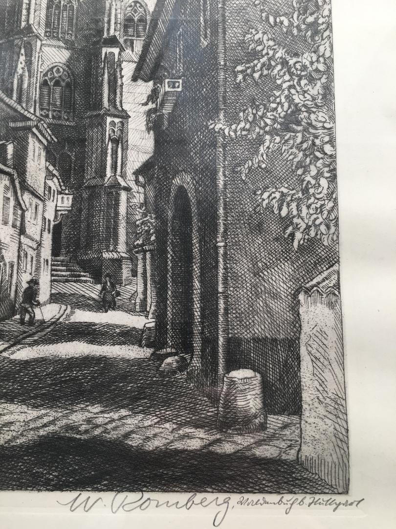 Konstanz : Blick durch die Gerichtsgasse auf das Münster. von Konstanz ...