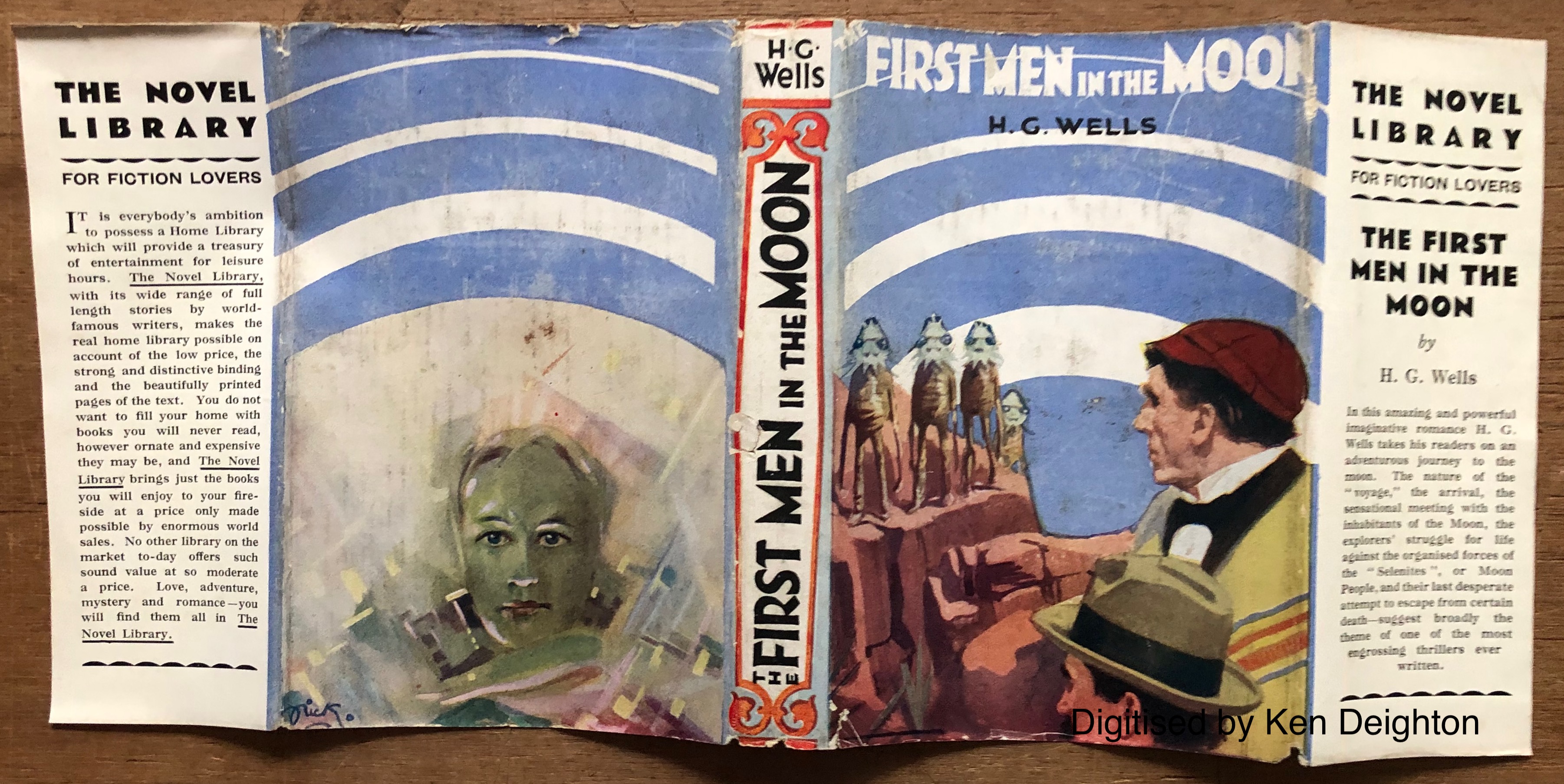 First Men In The Moon The Novel Library by Wells, H: Very Good ...