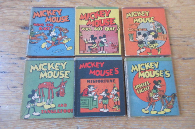 Mickey Mouse's Uphill Fight ,Mickey Mouse and Tanglefoot, Mickey Mouse ...