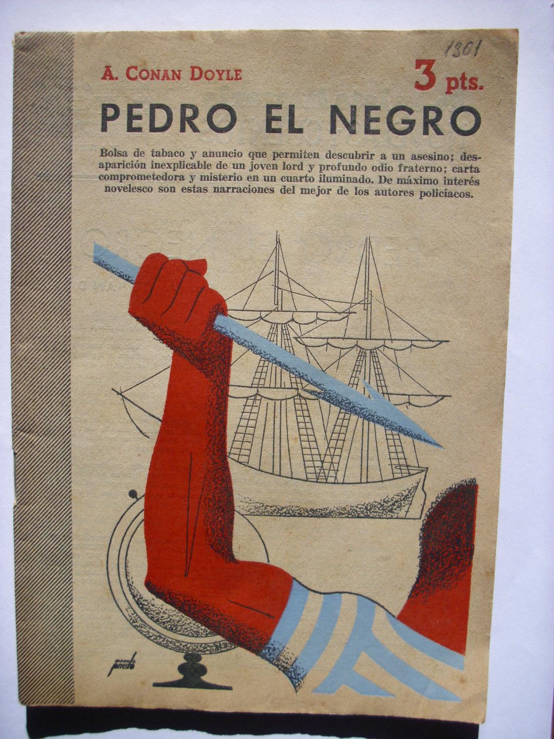Pedro el Negro by Doyle, Arthur Conan, Sir (1859-1930): (1956) Magazine ...
