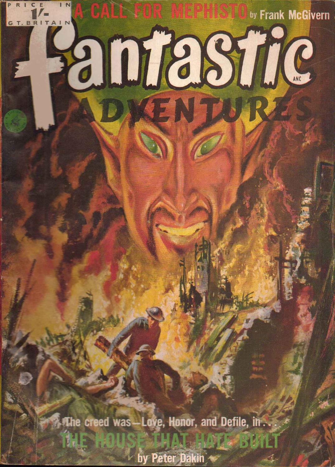 Fantastic Adventures magazine. No. 22. British edition. Includes: A ...