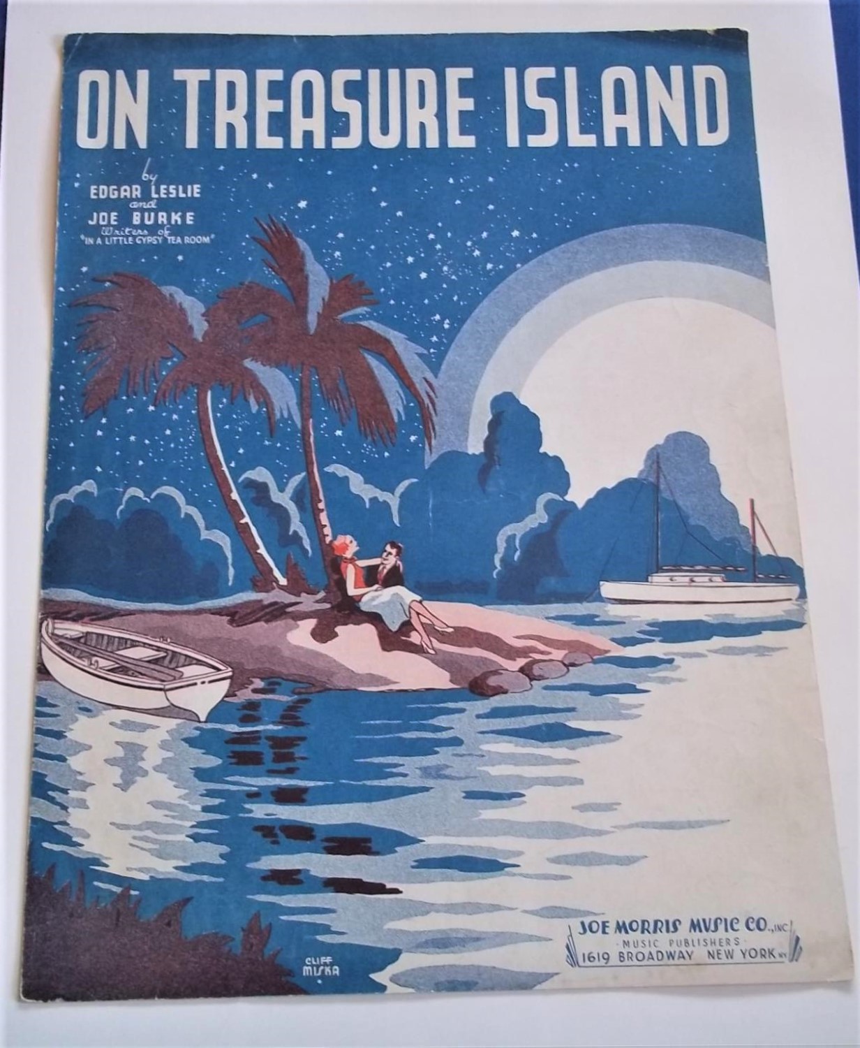 On Treasure Island (Sheet Music) by Joe Burke (Music By) and Edgar ...