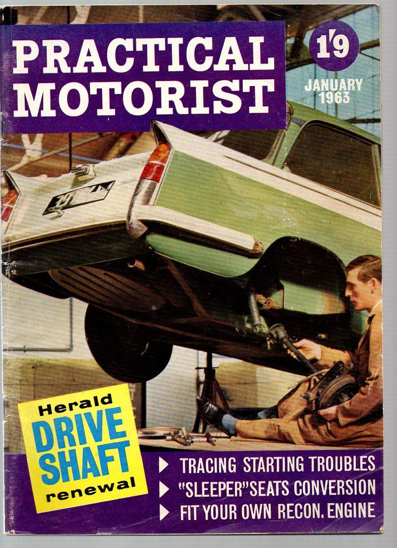 PRACTICAL MOTORIST Monthly Magazine. January 1963. ( Know Your Volvo ...