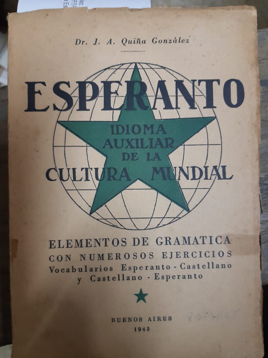 MANUAL DE ESPERANTO. Idioma auxiliar de la cultura mundial. Con ...