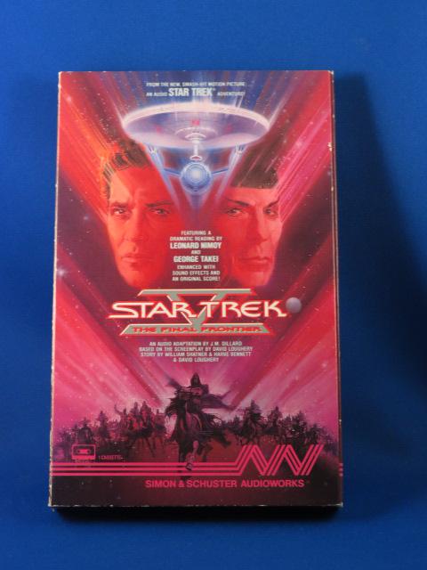 Star Trek V - The Final Frontier by Dillard, J.M.: Very Good Audio Book ...