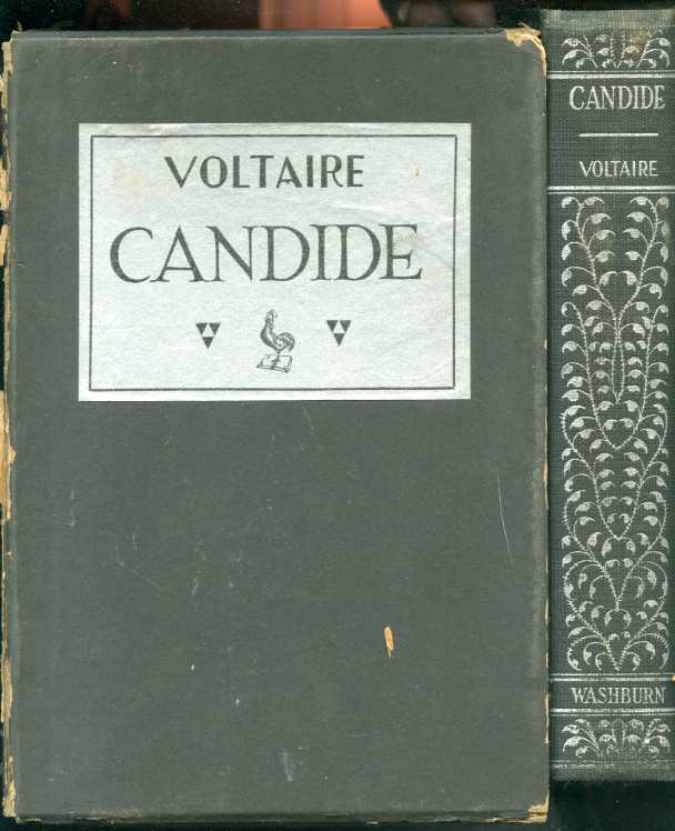 CANDIDE by Voltaire: Very Good with no dust jacket Hardcover (1929 ...