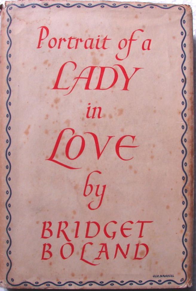 PORTRAIT OF A LADY IN LOVE by BOLAND, BRIDGET: Muy bien Encuadernación ...