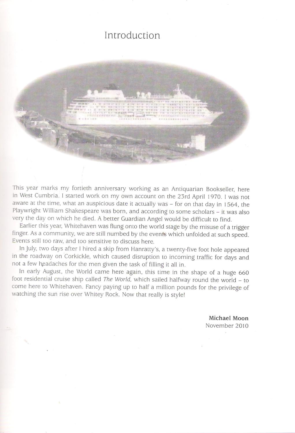 Bygone Whitehaven Volume Nine by Michael Moon: New Soft cover (2010 ...