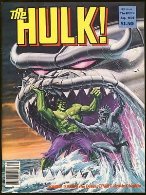 Hulk Vol. 1 No. 22 August 1980 by Graeme, Lynn, ed: Pictorial wrappers ...