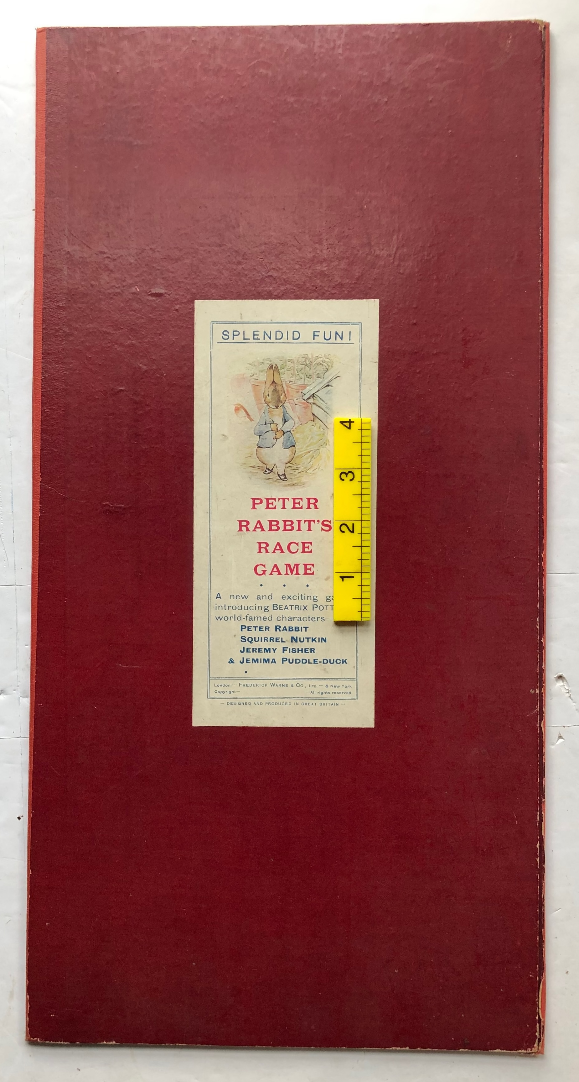 Peter Rabbit's Race Game A New And Exciting Board Game Introducing ...