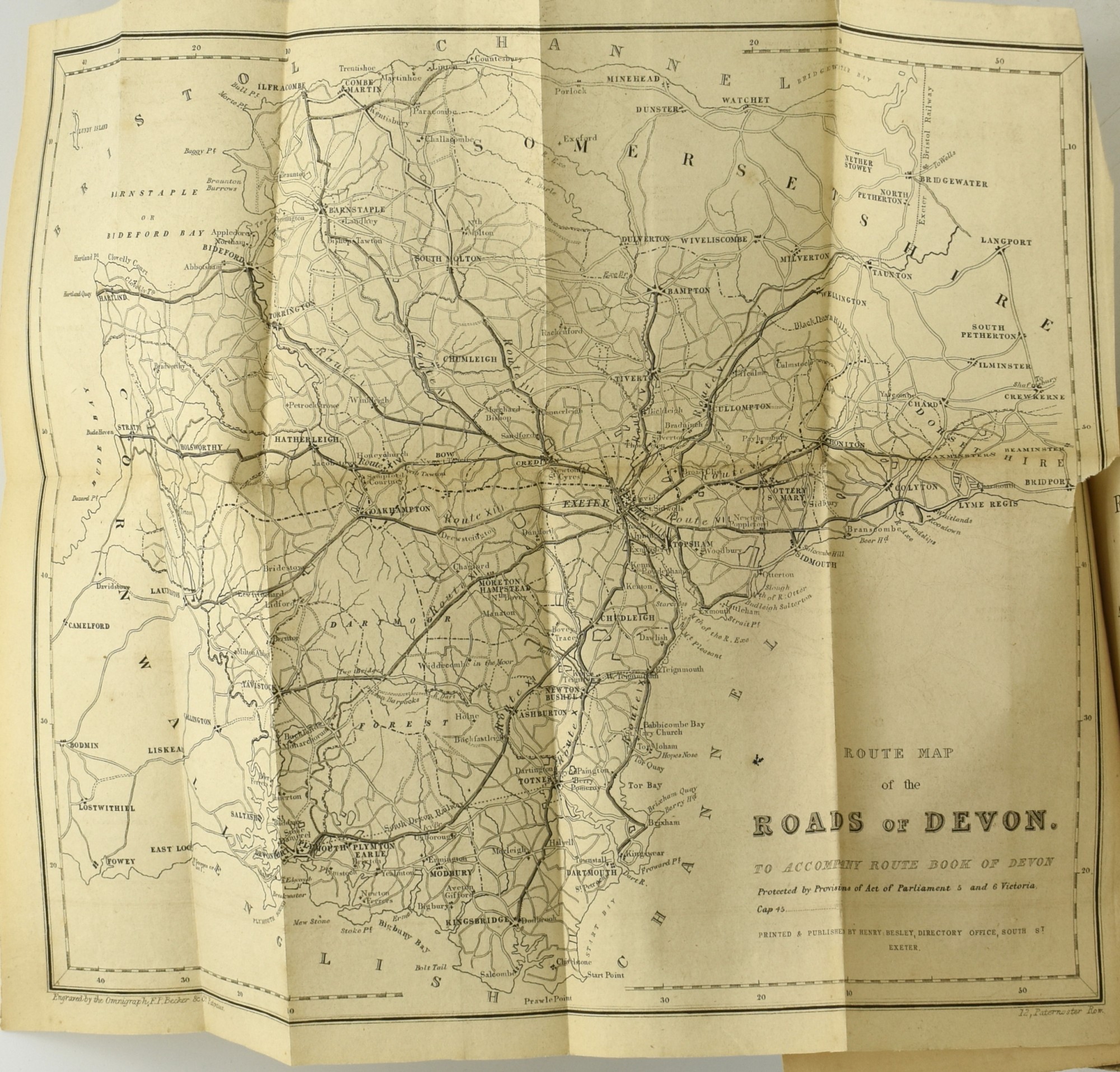 The Route Book Of Devon: A Guide For the Stranger & Tourist To The ...