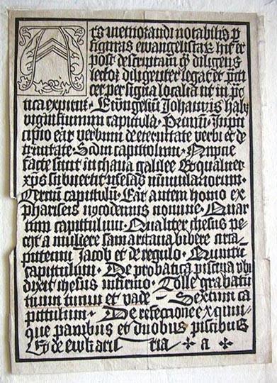 Gospel of John (old hand written Chapter from Bible) by BIBLE / Gospel ...