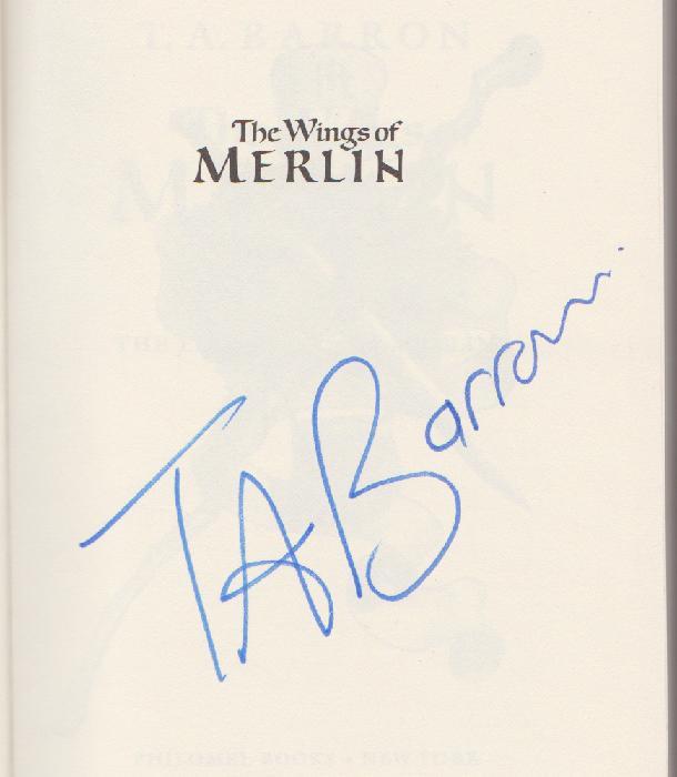 The Wings of Merlin by Barron, T. A.: Fine Hard Cover (2000) First ...