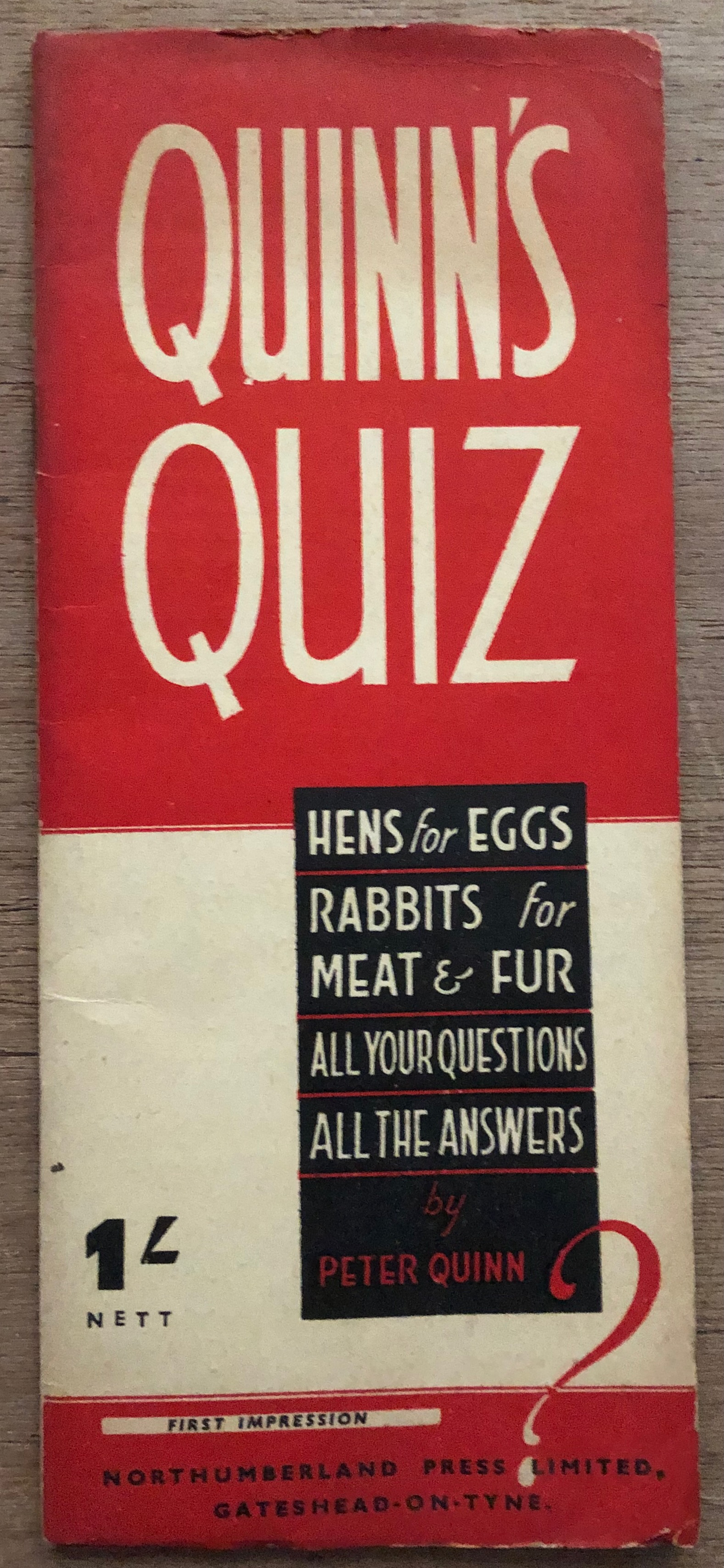 Quinn's Quiz Hens For Eggs Rabbits For Meat & Fur All Your Questions ...