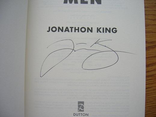 Shadow Men by King, Jonathon: Fine Hardcover (2004) 1st Edition., Signed by Author | Scene of ...