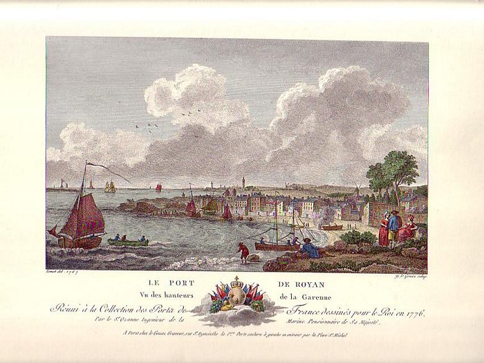LE PORT DE ROYAN, Vu des hauteurs de la Garennex by OZANNE, Nicolas ...