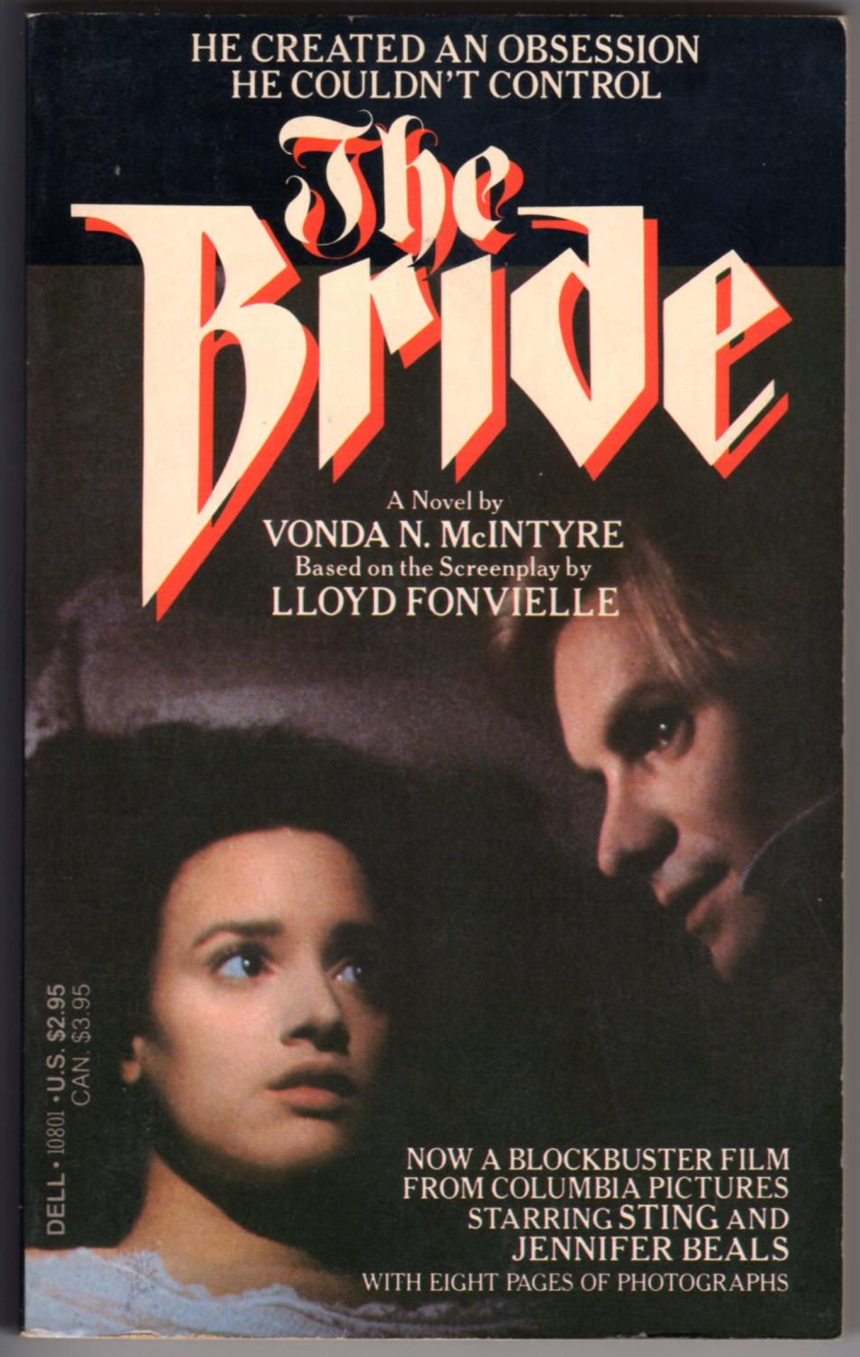The Bride by McIntyre, Vonda (screenplay By Lloyd Fonvielle): Near Fine ...