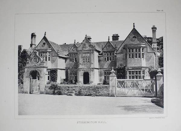 An Original Photographic Illustration of Stibbington Hall in ...