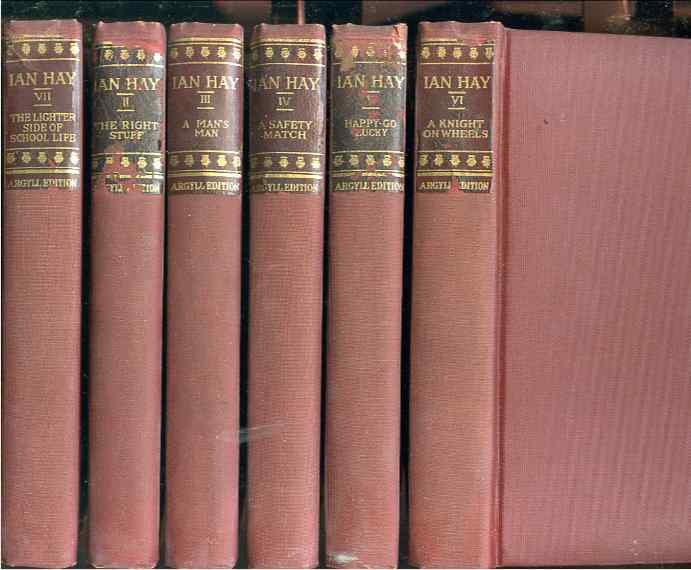 THE WRITINGS OF IAN HAY Argyll Edition. (Complete in Ten Volumes). by ...
