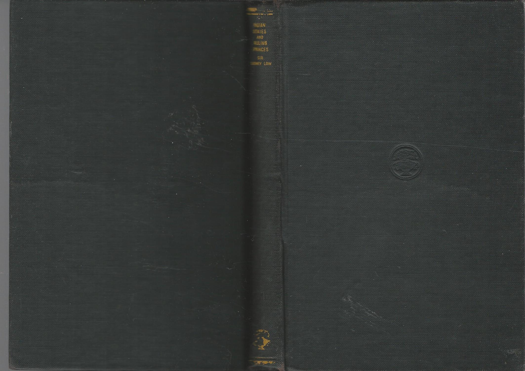 The Indian States and Ruling Princes by Low, Sidney (Sir): Very Good ...