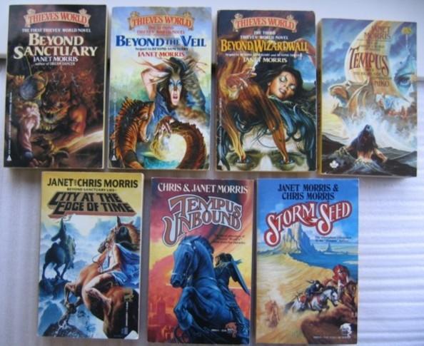 Thieves' World novels by Janet Morris: "Beyond Sanctuary", "Beyond the ...
