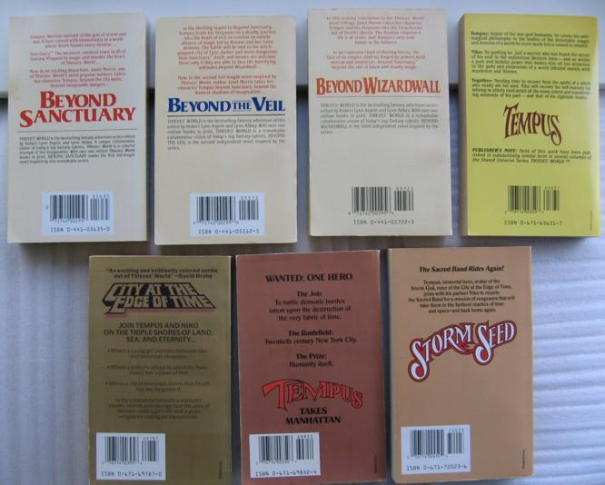 Thieves' World novels by Janet Morris: "Beyond Sanctuary", "Beyond the ...