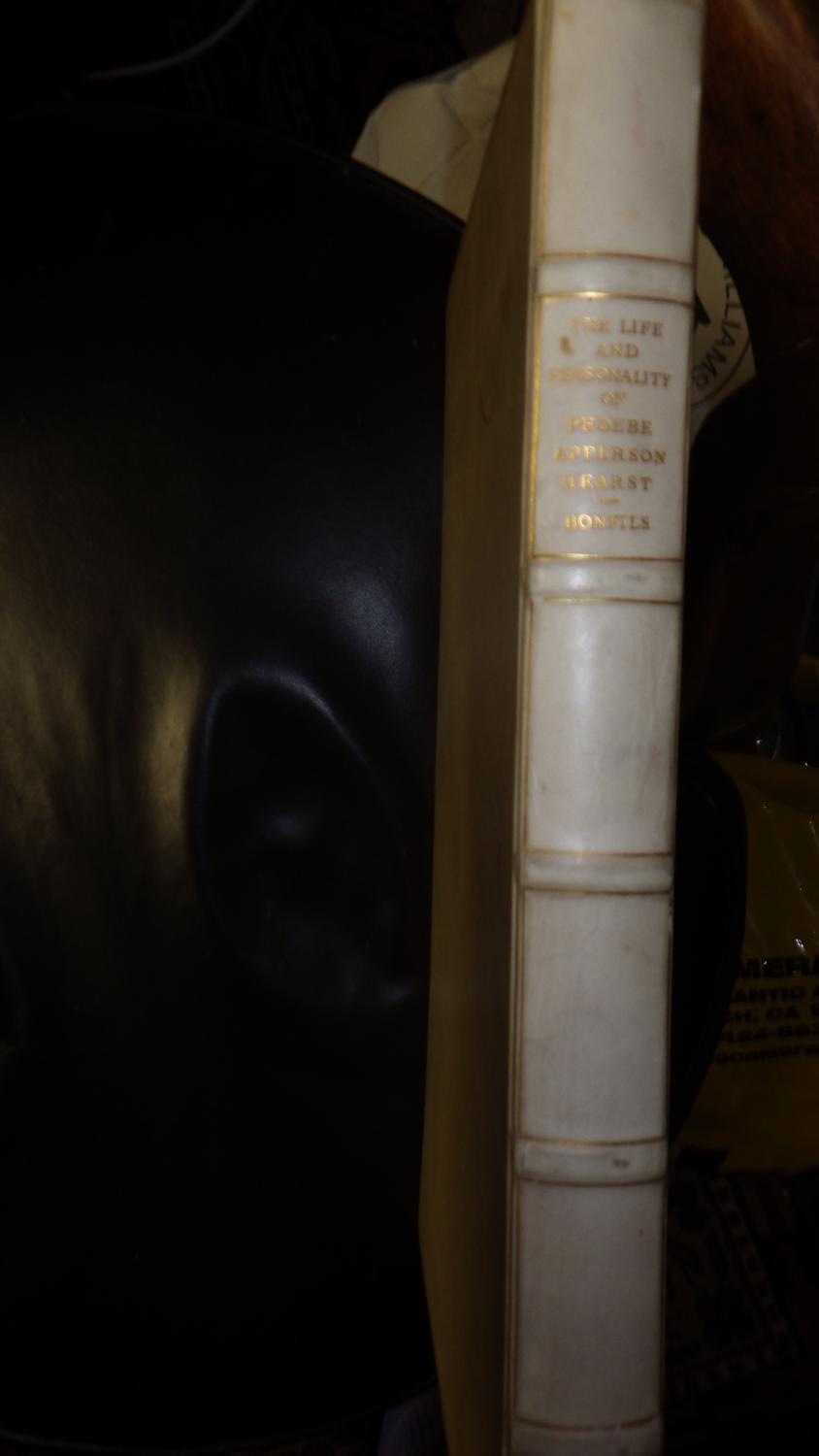 Life & Personality of Phoebe Apperson Hearst 1842-1919 by Winifred ...