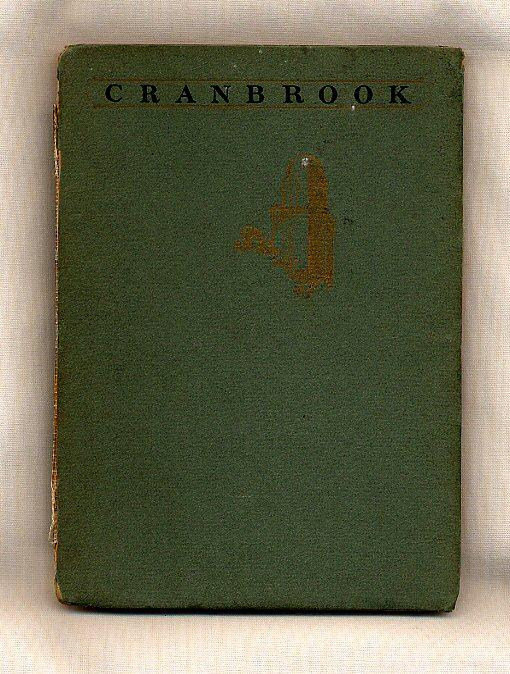 Cranbrook; Bloomfield Hills, Michigan [Signed] von Booth, George C ...