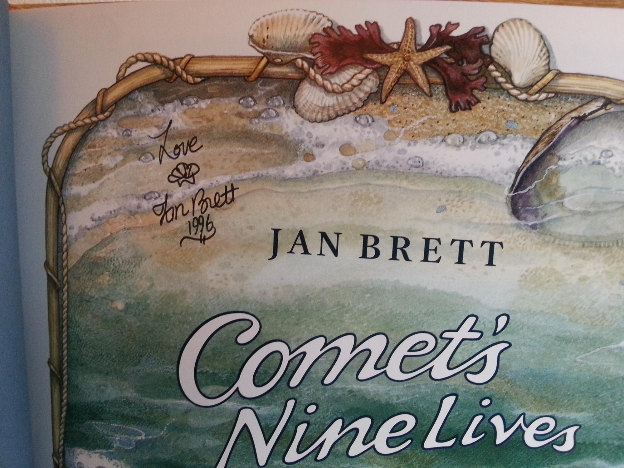 Comet's Nine Lives * SIGNED * // FIRST EDITION // by Brett, Jan: Near ...