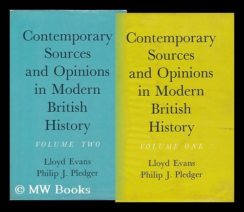 Contemporary Sources and Opinions in Modern British History Complete in ...