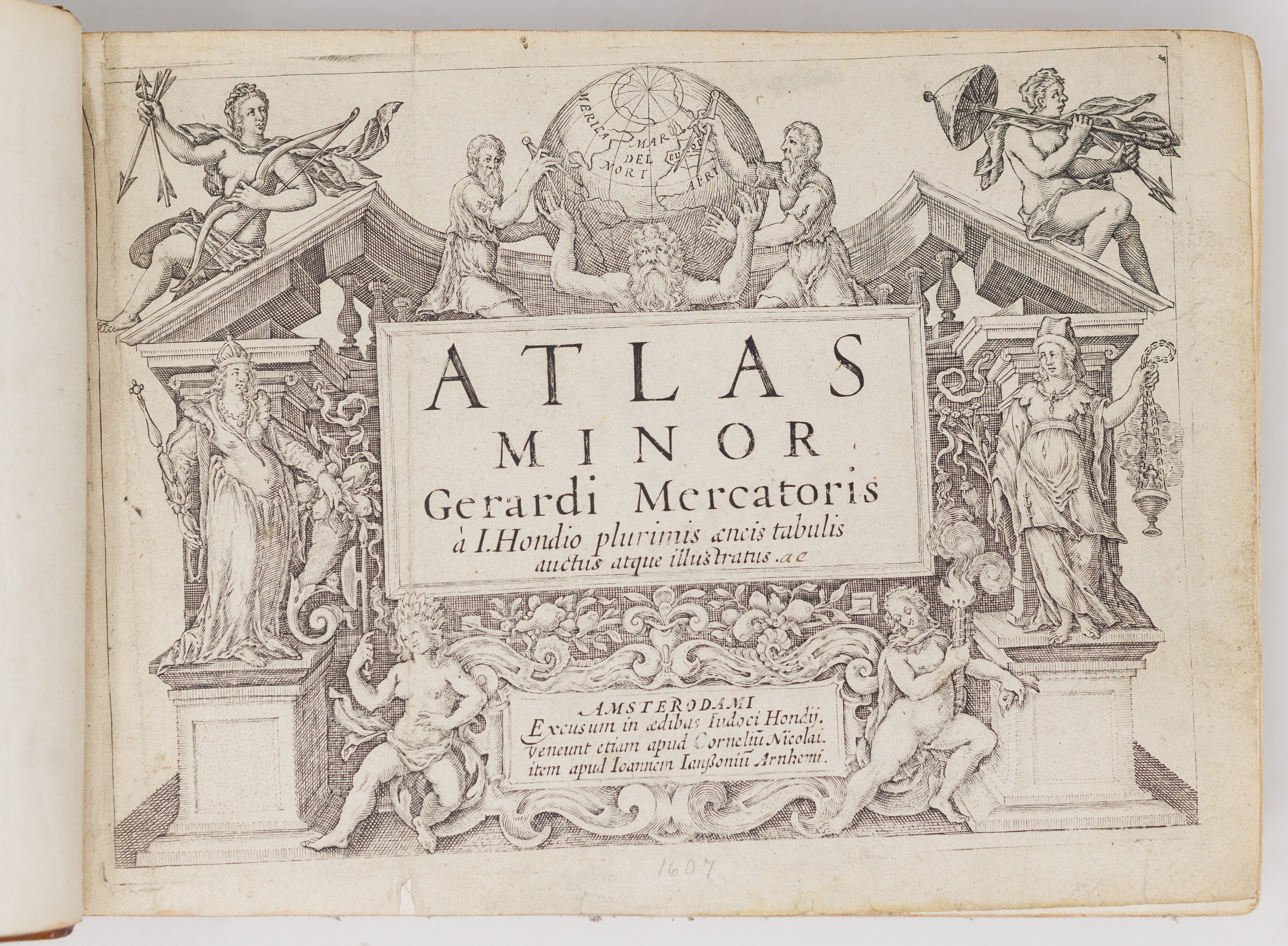 Atlas minor. by MERCATOR, Gerard (1512-1594) and Jodocus HONDIUS (1563 ...