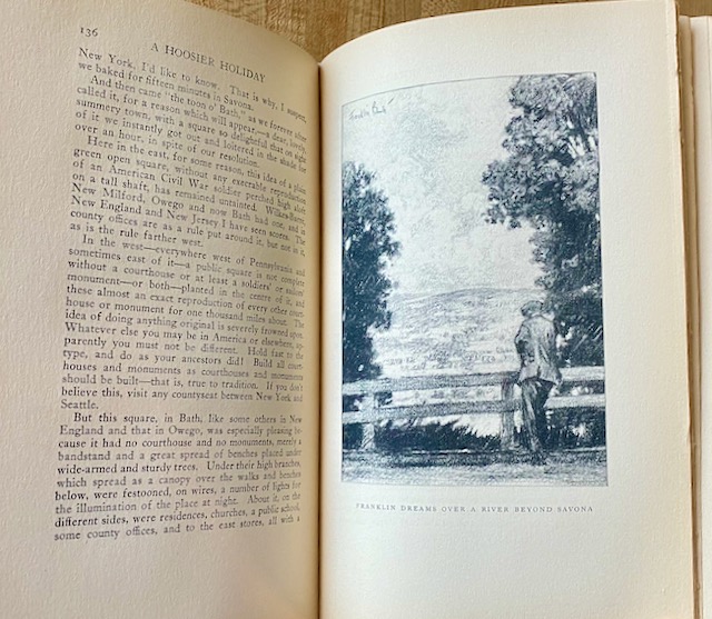 A Hoosier Holiday. by Dreiser, Theodore. With Illustrations by Franklin ...