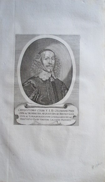 Porträt. Brustbild im Oval, unten Textzeile. Original - Kupferstich bei ...