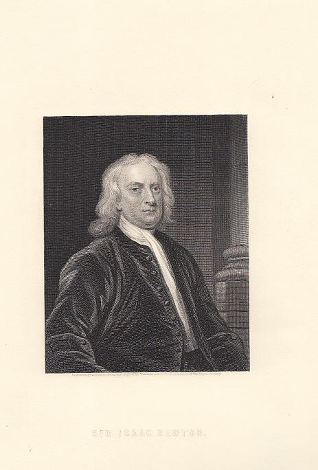 Porträt. Halbfigur. Original - Stahlstich von E. Scriven nach ...