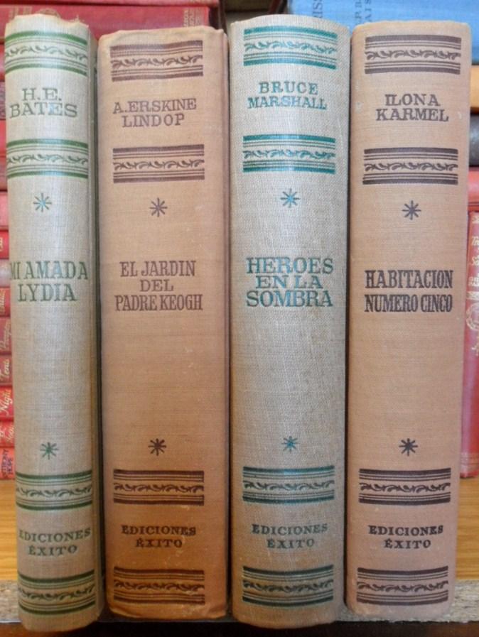 Mi amada Lydia. Habitación número cinco. Héroes en la sombra. El jardín ...