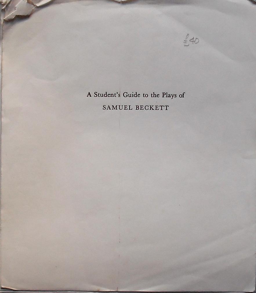 A Student s Guide to the Plays of Samuel Beckett par Beckett (Samuel ...