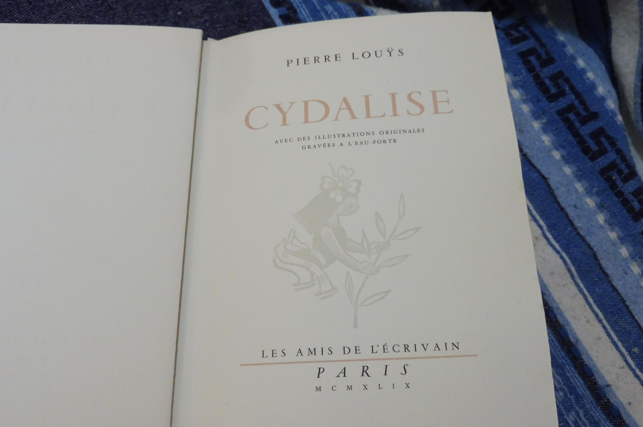 Cydalise, Avec Des Illustrations Originales Gravées A L'Eau-Forte by ...