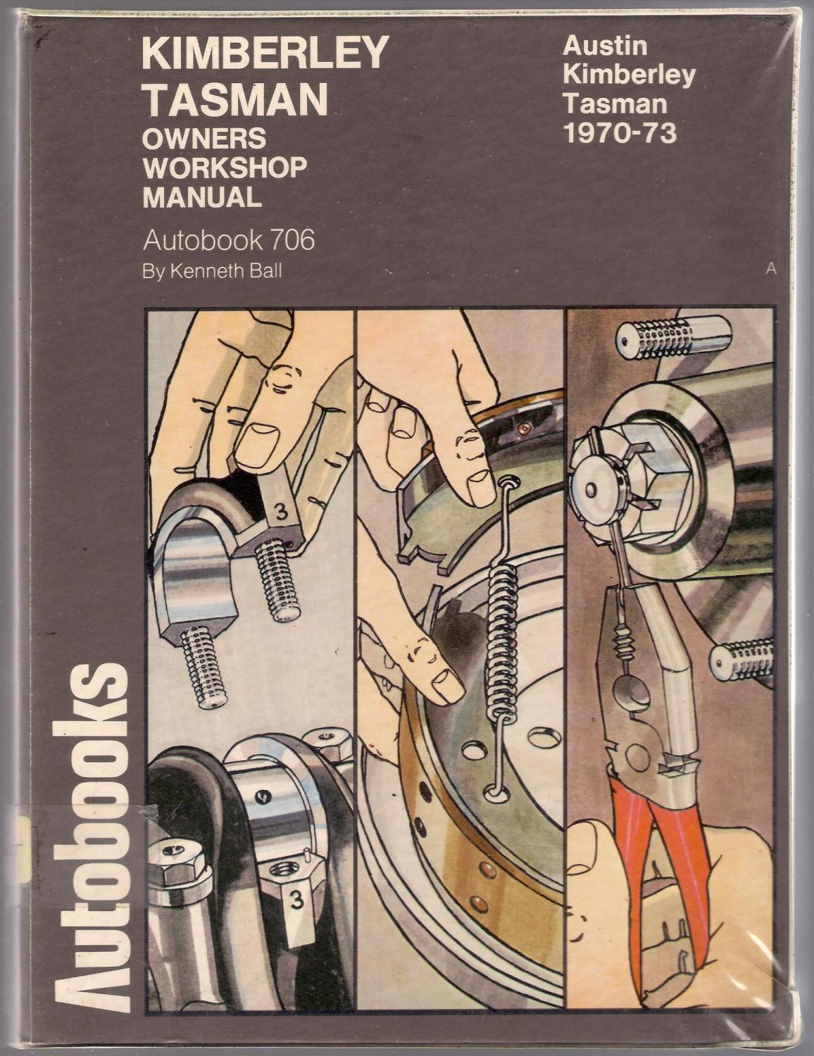 Austin Kimberley, Tasman 1970-73 Autobook : Austin Kimberley 1970-73 ...