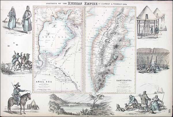 Portions of the Russian Empire in Eastern and Western Asia, Fullarton ...