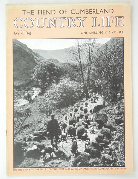 Original Issue of Country Life Magazine Dated May 4th 1945 with a Main ...