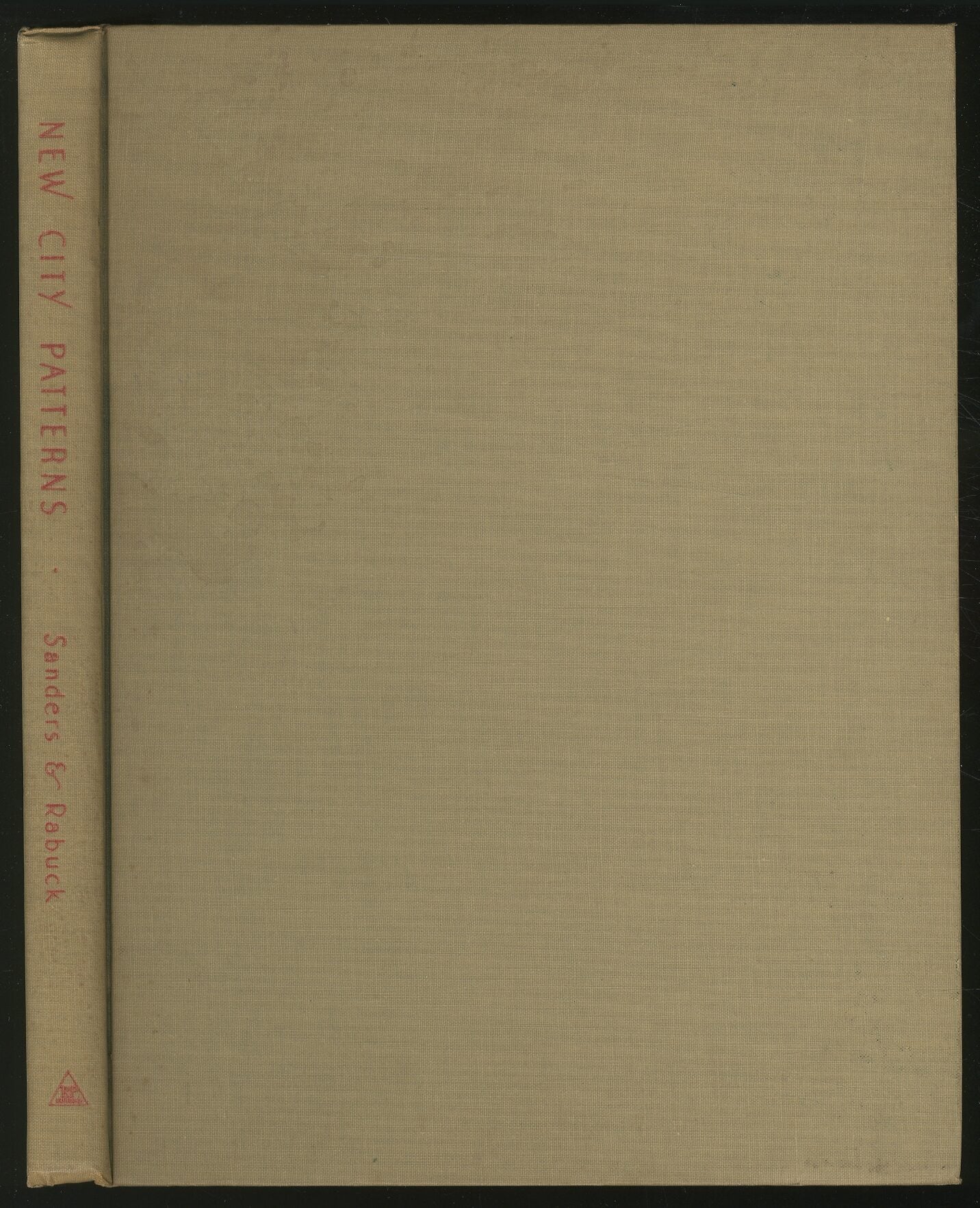 New City Patterns: The Analysis of and a Technique for Urban ...