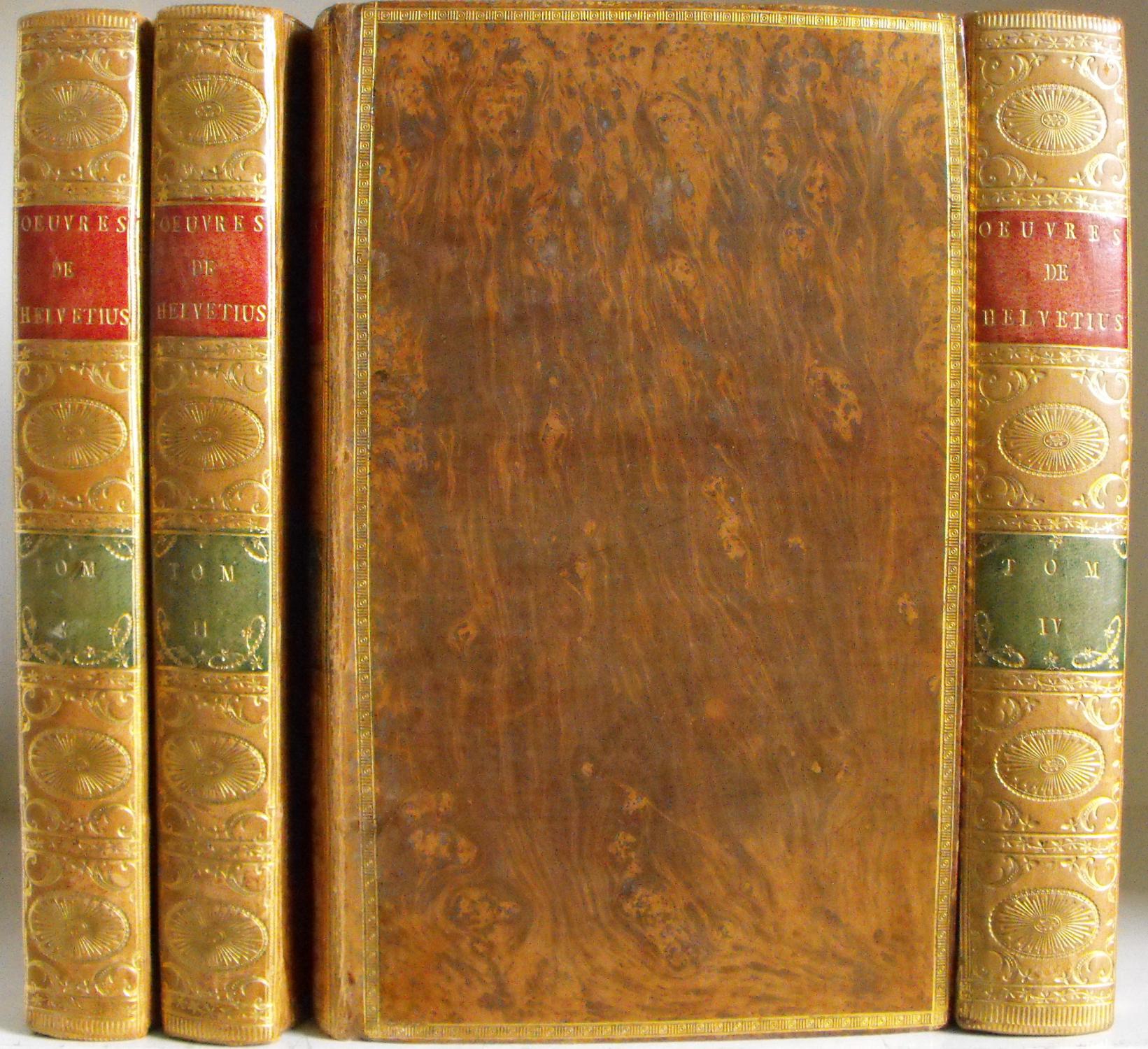 OEuvres Completes de M. Helvetius. by HELVETIUS (Claude Adrien): (1777 ...