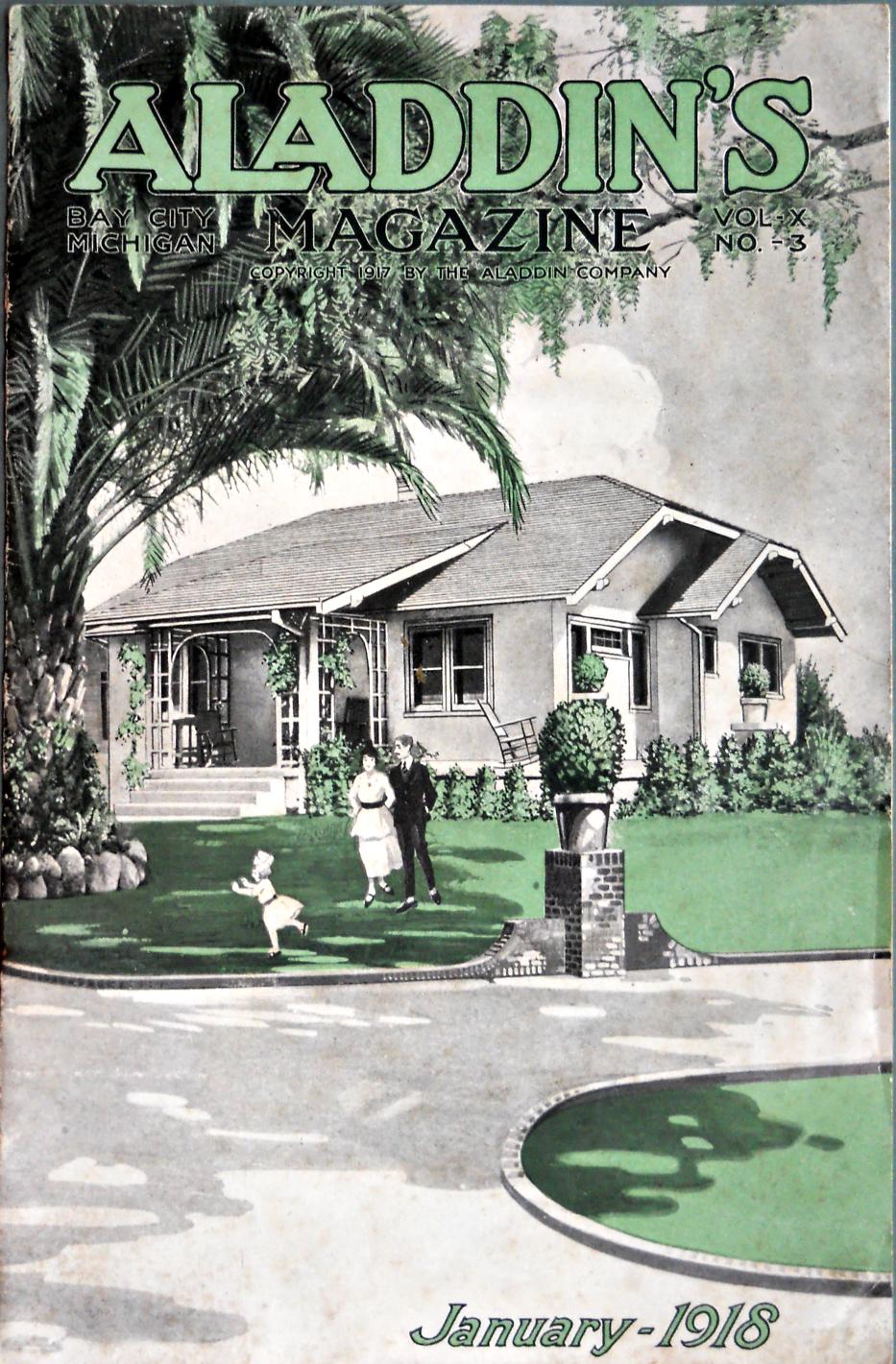 Aladdin's Magazine, January 1918 by Aladdin Homes: Very Good Soft cover ...